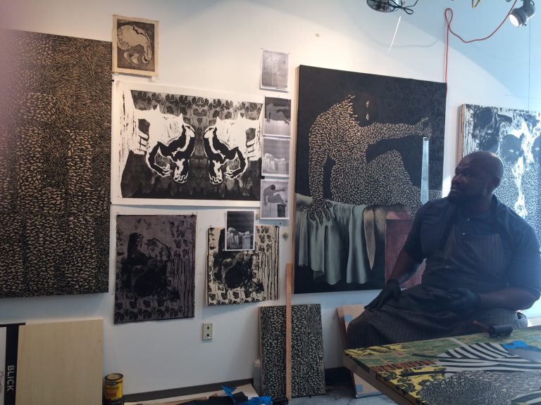 Didier William: The unblinking eye – Two Coats of Paint