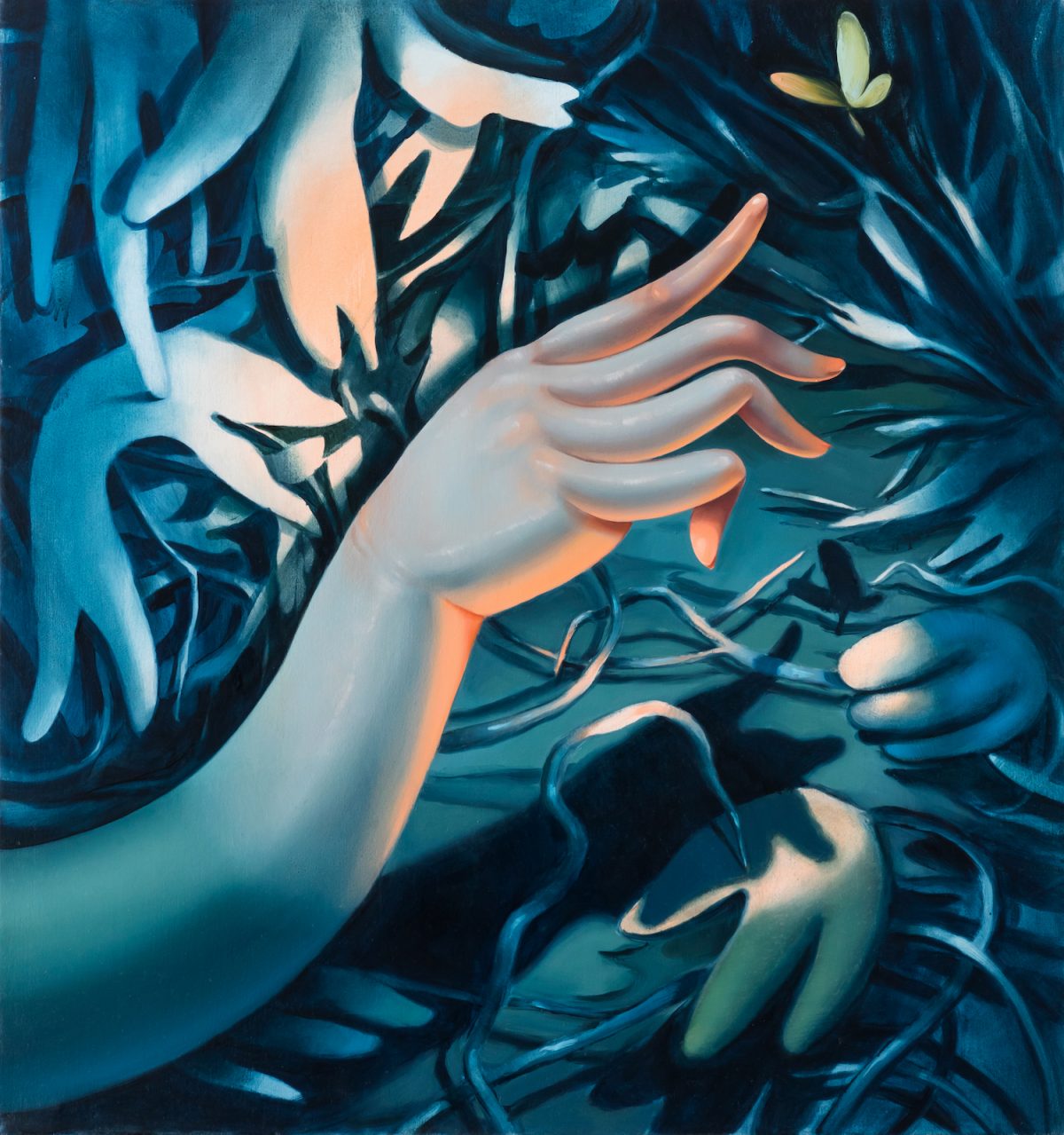 Sarah Slappey: Lurking in the underbrush – Two Coats of Paint