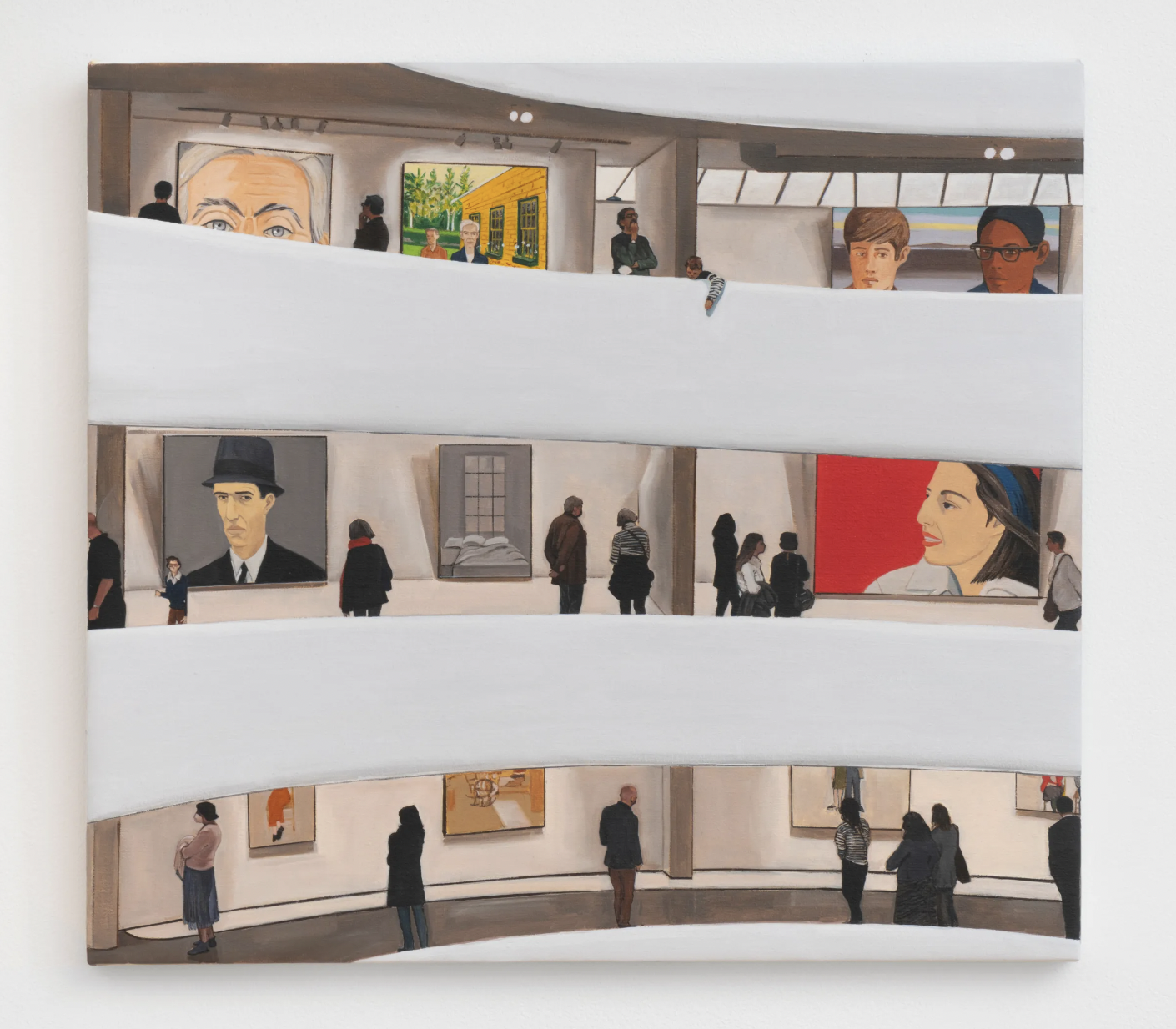 Joe Fig’s cagey meta paintings – Two Coats of Paint