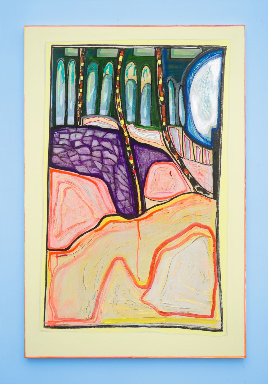 Theresa Hackett: Fractured, folded, flattened landscapes – Two Coats of ...